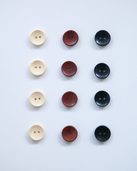 3/4" Wooden Buttons – True Bias